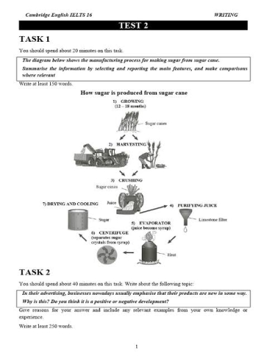 Band 7: The diagram below shows the manufacturing process for making ...