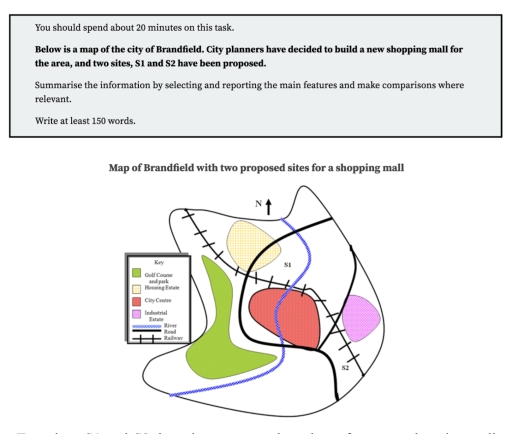 Band 6: Below is a map of the city of Brandfield. City planners have ...