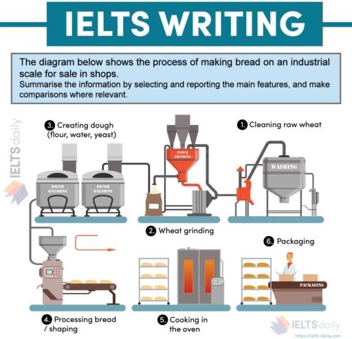 Bread Production Flow Chart