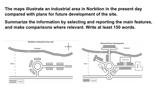 Band 4: The maps illustrate an industrial area in Norbiton in the ...