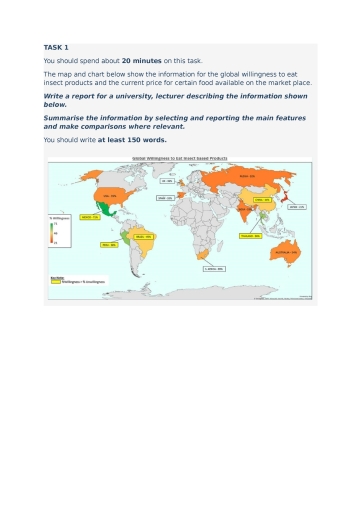 The map illustrates the global willingness to eat insect-based products ...