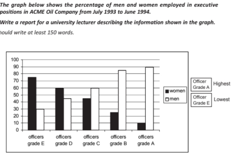 write a report for a university lecturer describhing the information ...