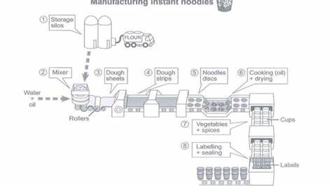 Band 6: Manufacturing instant noodles The diagram below shows how ...