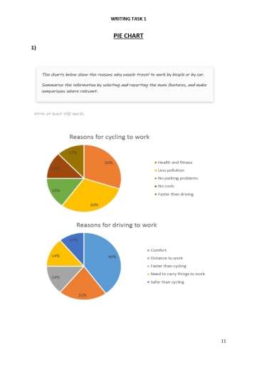 Band 5: THE CHARTS BELOW SHOW THE REASON WHY PEOPLE TRAVEL TO WORK BUY ...