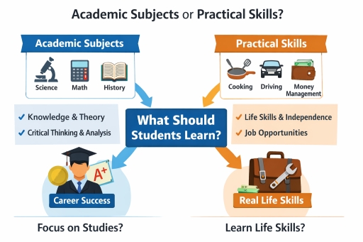 Band 8: Some people think that students should focus only on academic ...